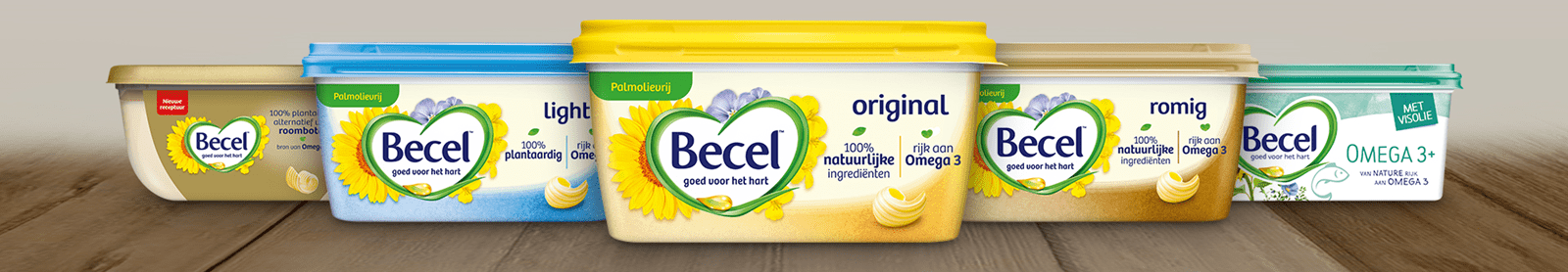 Onze producten | Becel